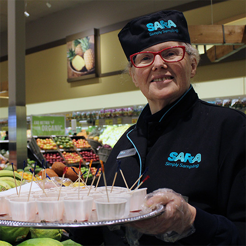 Sara Simply Sampling - In-store and on-site food and liquor sampling work